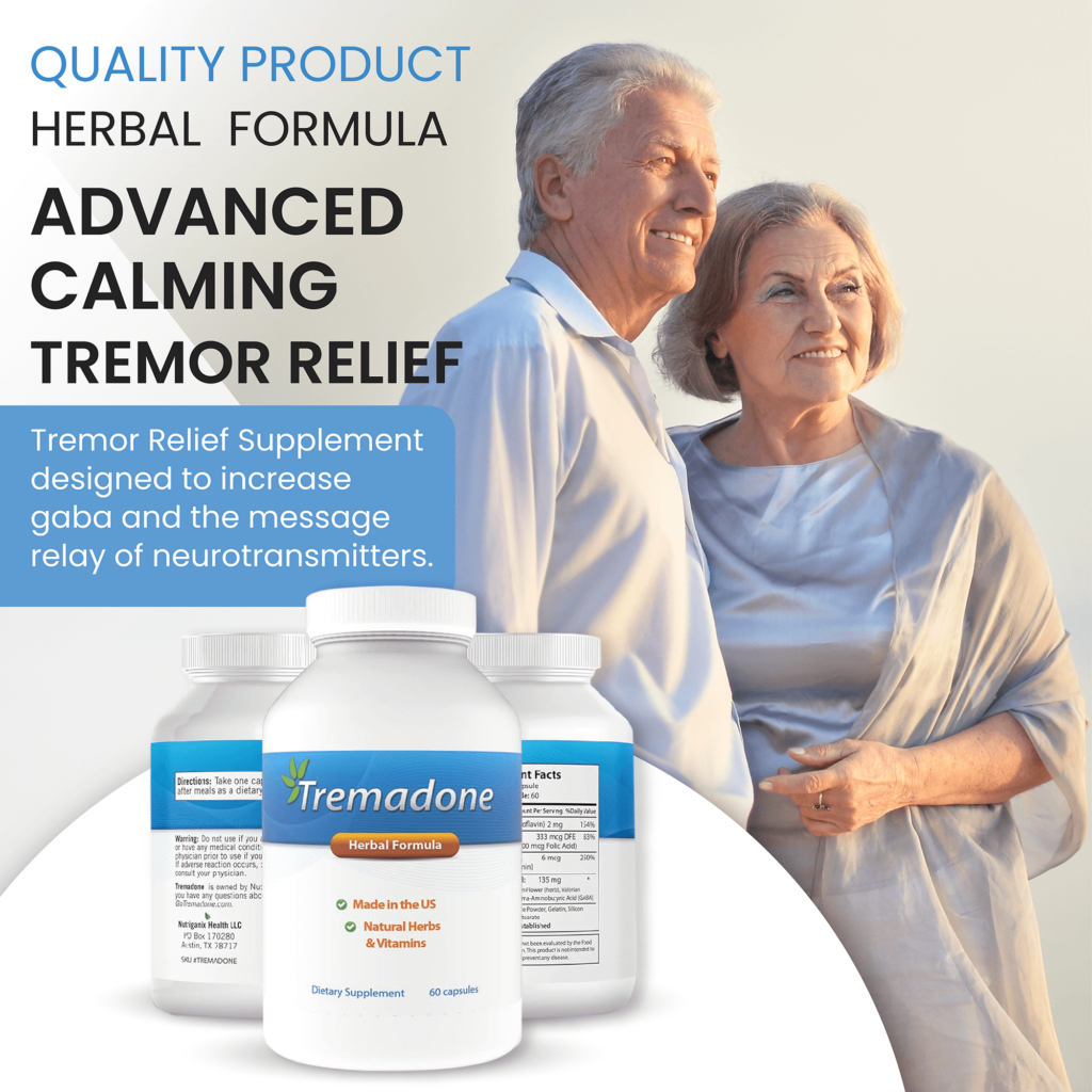 Buy Tremadone A Natural supplement for Essential Tremor